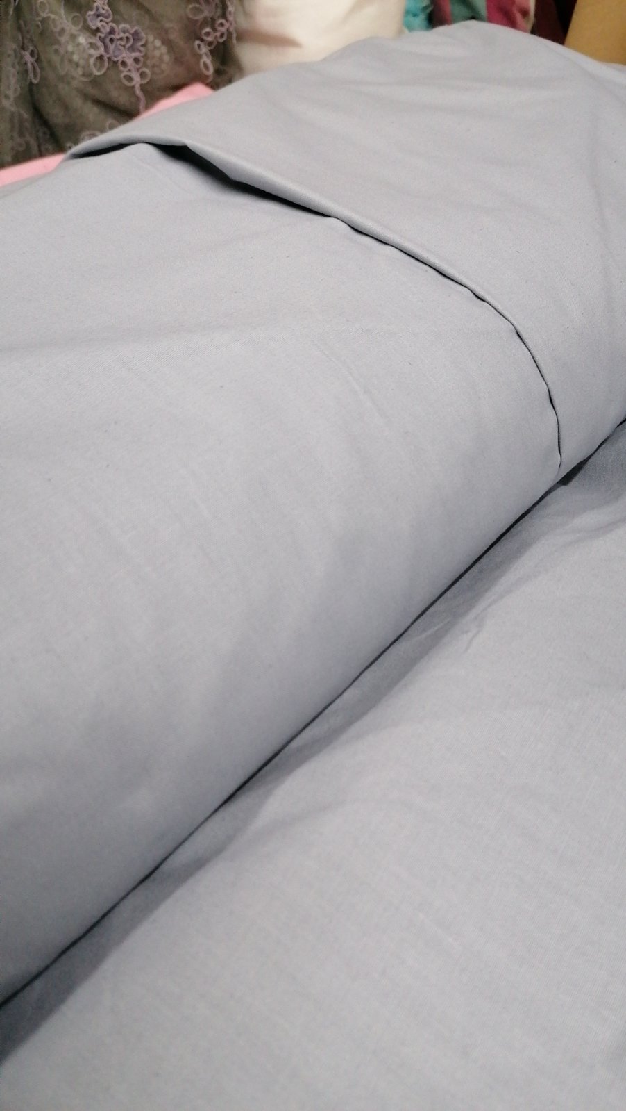 ΣΕΝΤΟΝΙ POLYCOTTON , ΓΚΡΙ ΑΝΟΙΚΤΟ ΔΙΠΛΟΦΑΡΔΟ – ΓΙΑΝΝΗΣ ΚΑΛΥΚΑΚΗΣ ΥΦΑΣΜΑΤΑ