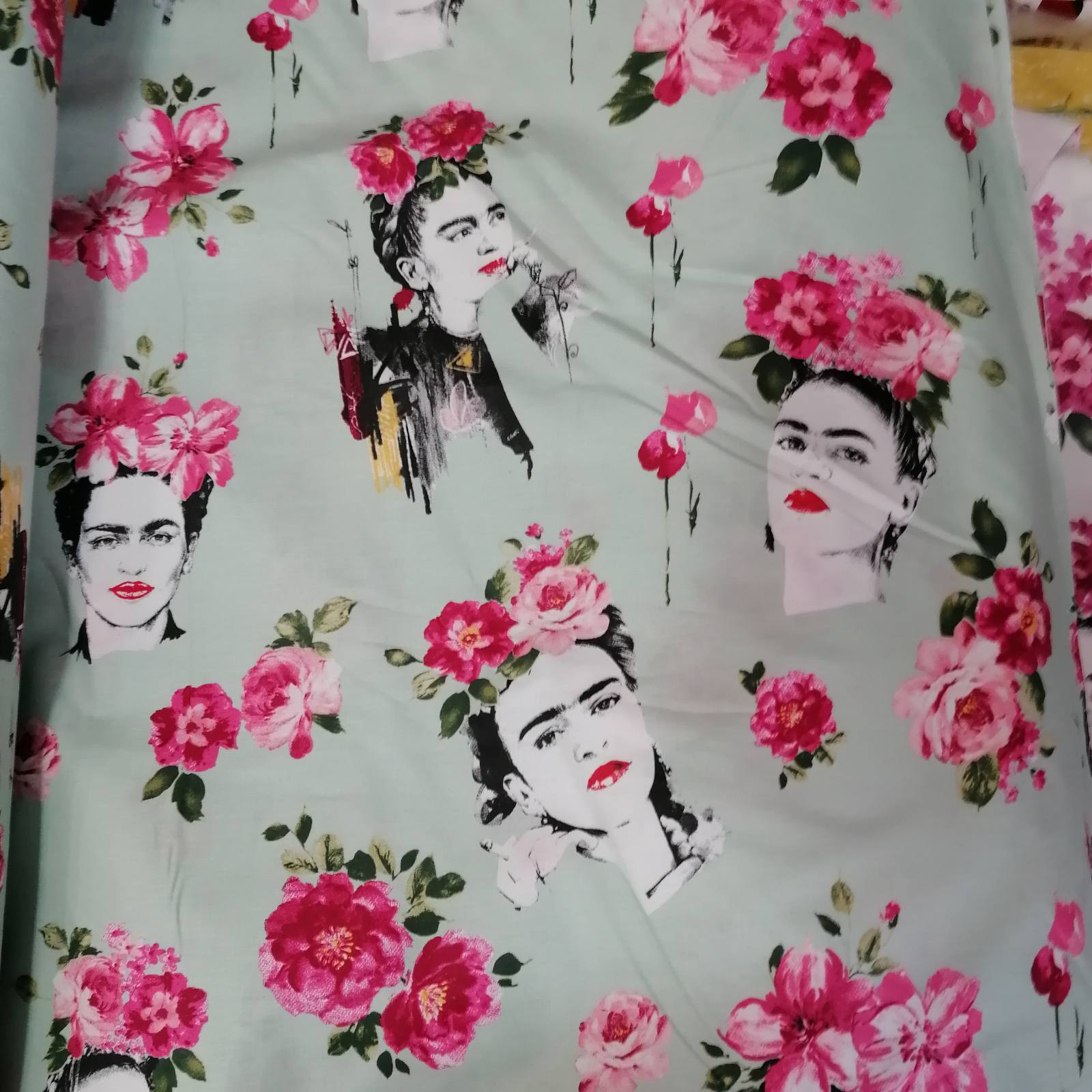 ΒΑΜΒΑΚΕΡΟ ΦΡΙΝΤΑ ΚΑΛΟ ( Frida Kahlo ) ΒΕΡΑΜΑΝ – ΓΙΑΝΝΗΣ ΚΑΛΥΚΑΚΗΣ ΥΦΑΣΜΑΤΑ